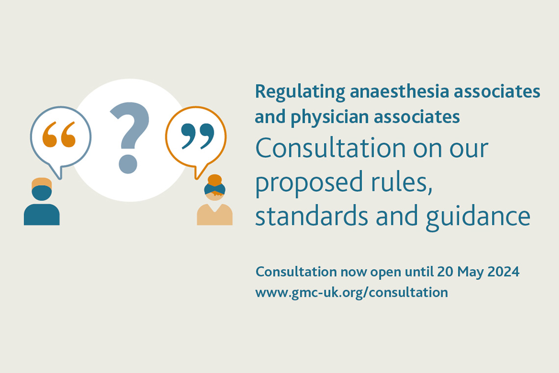 GMC launches consultation on how it regulates physician associates and ...